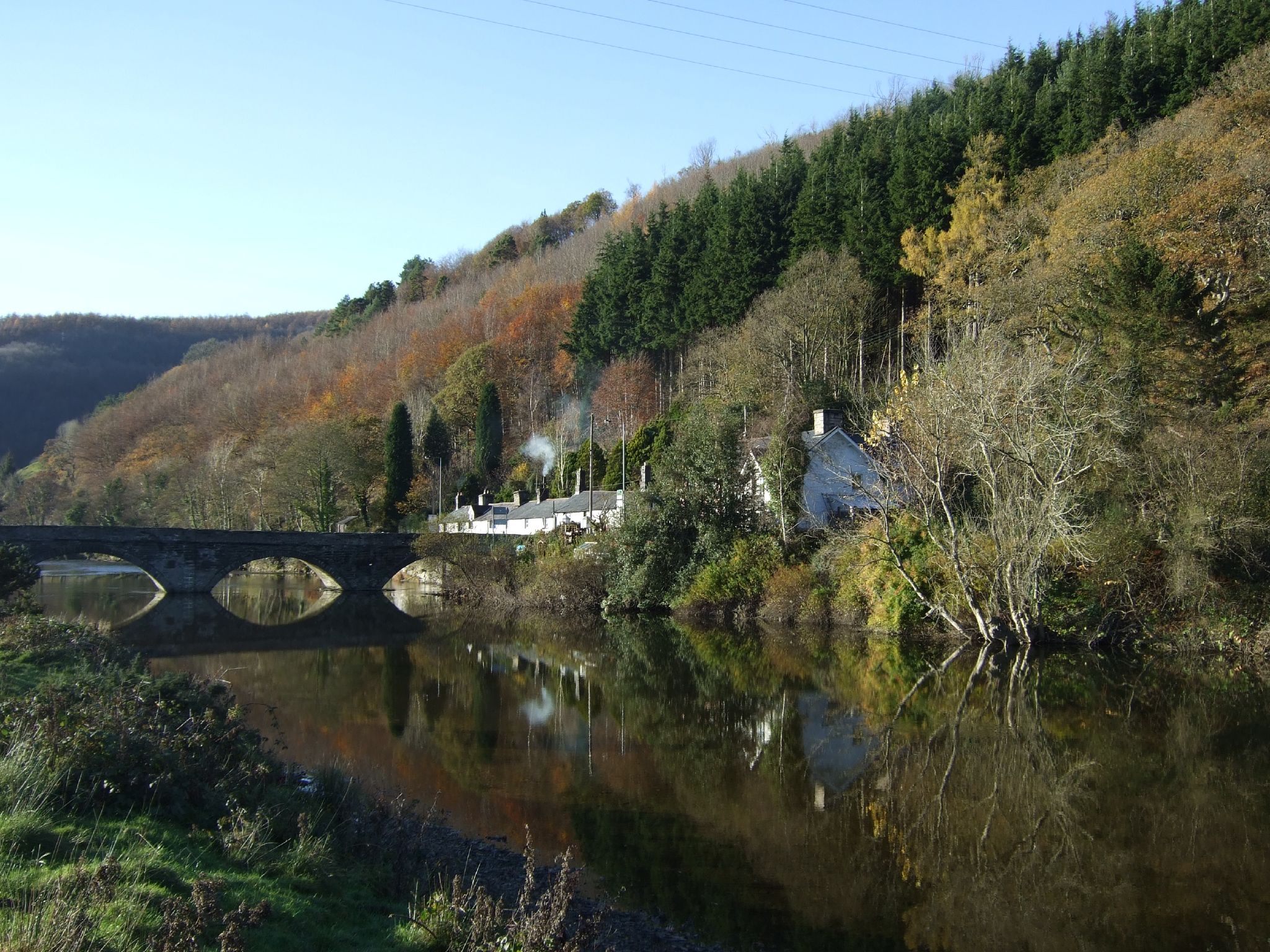 The surrounding area. | Garth Holiday Park